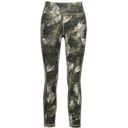 alife and kickin Leggings ALIFE & KICKIN "Damen AriaAK Freizeithose, Hose", Damen, Gr. L, Normalgr&ouml;&szlig;en, gr&uuml;n (schwarz forest), 100% Polyester, Hosen Leggings