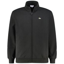 Herren Gro&szlig;e Gr&ouml;&szlig;en | Lacoste Sweatjacke mit Microfleece Farbe schwarz Gr&ouml;&szlig;e: 5XL