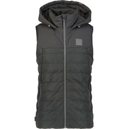 alife and kickin Steppweste ALIFE & KICKIN "Herren BlazeAK Steppweste", Herren, Gr. XXL, schwarz (moonless), 100% Polyester, Westen Steppweste