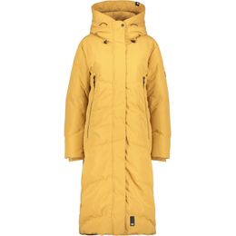alife and kickin Winterjacke ALIFE & KICKIN "Damen JunaAK Winterjacke, gef&uuml;tterte Jacke", Damen, Gr. XL, camel, 100% Polyamid, Jacken Winterjacke