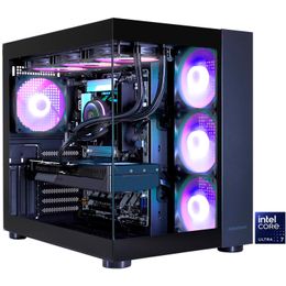 Cougar Gaming-PC "FV150 BK Core Ultra 7 270K Plus 32GB DDR5 1TB SSD", schwarz, Microsoft Windows 11 Home (64 Bit), 32 GB RAM 1.000 GB SSD, Desktop-PCs, Windows 11, DDR5 RAM