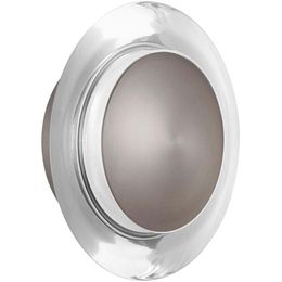 NOVA LUCE Wandleuchte "AIRIDA", nickel, 1, &Oslash; 17cm H: 6cm, 1 Stk., Leuchten, Wandleuchte