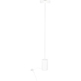 NOVA LUCE Stehlampe "THEA", wei&szlig;, 1, &Oslash; 20cm H: 135cm, 1 Stk., Leuchten, Stehlampe