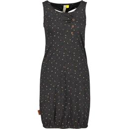 alife and kickin Jerseykleid ALIFE & KICKIN "Damen CameronAK", Damen, Gr. L, Normalgr&ouml;&szlig;en, schwarz (moonless), 65% Baumwolle, 35% Polyester, Kleider Jerseykleid