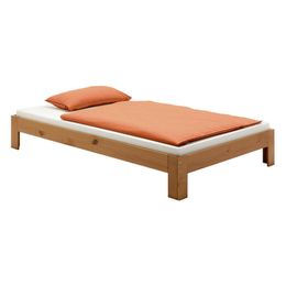 Idimex Futonbett, Champagner, Holz, Kiefer, Vintage, 120x200 cm, FSC Mix, Schlafzimmer, Betten, Futonbetten