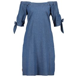 alife and kickin Jeanskleid ALIFE & KICKIN "Damen AnnieAK DNM Jeanskleid, Kleid", Damen, Gr. L, Normalgr&ouml;&szlig;en, blau (schwarz denim), 95% Baumwolle, 5% Elasthan, Kleider