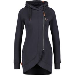 alife and kickin Kapuzensweatshirt ALIFE & KICKIN "Damen MaryAK C", Damen, Gr. S, moonless, 50% Baumwolle, 50% Polyester, Sweatshirts