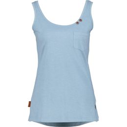 alife and kickin T-Shirt ALIFE & KICKIN "Damen JennyAK T-Shirt", Damen, Gr. L, blau (frozen), 60% Baumwolle, 40% Polyester, Shirts T-Shirt