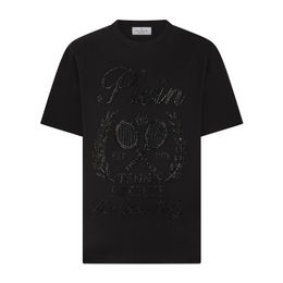 Philipp Plein Round Neck T-Shirt Tennis Society