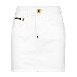 Philipp Plein Denim Mini Skirt