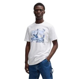 BOSS - T-Shirt f&uuml;r Herren, Baumwolle (Wei&szlig;)