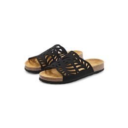 Vivance Pantolette 'Mule, offener Schuh, Sandale, Sandalette, Sommerschuh,' schwarz Gr. 41 f&uuml;r Damen