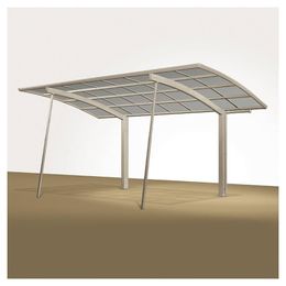 XIMAX Aluminium Carport St&uuml;tzstange Edelstahl Optik g&uuml;nstig