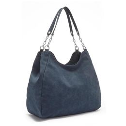 Vivance Schultertasche 'Henkeltasche, Damentasche, Shopper, Einkaufstasche, Handtasche' blau Gr. f&uuml;r Damen