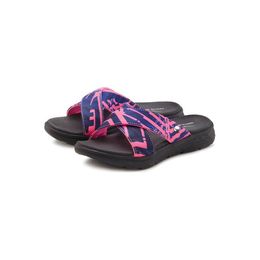 Venice Beach Set: Badepantolette 'Sandale, Badeschuh, Sommerschuhe, Badelatsche, Flip Flop, Badeschlappe' mehrfarbig Gr. 41 f&uuml;r Damen