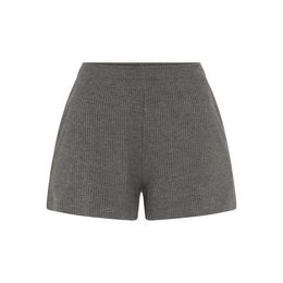 Copenhagen Studios Pyjamashorts antrazit Gr. 32/34 f&uuml;r Damen. Loose Fit. Nachhaltig.