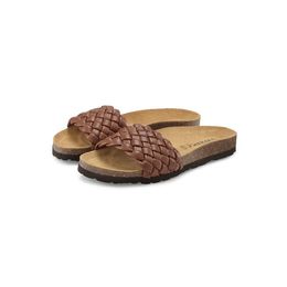 Vivance Pantolette 'Mule, Sandale, offener Schuh, Sommerschuh,' camelfarben Gr. 38 f&uuml;r Damen