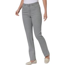 Damen Jeans light grey-denim, Gr&ouml;&szlig;e 38