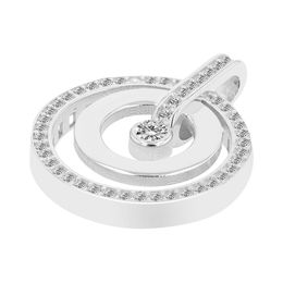 Adelia&acute;s Kettenanh&auml;nger ADELIA&acute;S "Anh&auml;nger aus 333 Gold mit Zirkonia", silber, Schmuckanh&auml;nger, Damen, Gelbgold 333, Kettenanh&auml;nger, Ideal als Geschenk f&uuml;r besondere Anl&auml;sse