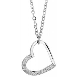 Adelia&acute;s Kette mit Anh&auml;nger ADELIA&acute;S, silber (silber, herz), Halsketten, Damen, unbekannt, Silber 925 (Sterlingsilber)
