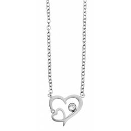 Adelia&acute;s Kette mit Anh&auml;nger ADELIA&acute;S, silber (silber, herz), Halsketten, Damen, unbekannt, Edelstahl