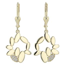Adelia&acute;s Kettenanh&auml;nger ADELIA&acute;S "Anh&auml;nger aus 333 Gold mit Zirkonia", gold, Schmuckanh&auml;nger, Damen, Gelbgold 333, Kettenanh&auml;nger, Ideal als Geschenk zum Muttertag