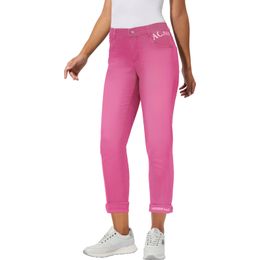 Ascari Damen 5-Pocket-Jeans mit Push-up-Effekt fuchsia Gr&ouml;&szlig;e 19