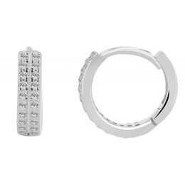 Adelia&acute;s Paar Creolen ADELIA&acute;S, silber, Ohrringe, Damen, Damen, Silber 925 (Sterlingsilber)