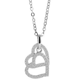 Adelia&acute;s Kette mit Anh&auml;nger ADELIA&acute;S, silber (silber, herz), Halsketten, Damen, unbekannt, Silber 925 (Sterlingsilber)
