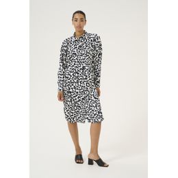 Kaffe Kleid Loose fit white black