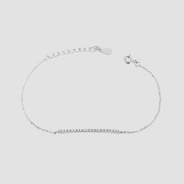 Adelia&acute;s Armband ADELIA&acute;S "Armband aus 925 Silber mit Zirkonia 16+3 cm", silber, Armb&auml;nder, Damen, 19cm, Silber 925 (Sterlingsilber), Armband, Ideal zum Verschenken &ndash; schlicht und stilvoll