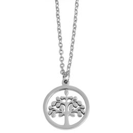 Adelia&acute;s Kette mit Anh&auml;nger ADELIA&acute;S, silber (silber, baum), Halsketten, Damen, unbekannt, Edelstahl