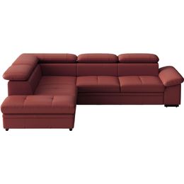 Sit & More Ecksofa SIT & MORE "Viola", beige (merlot), B:249cm H:73cm T:226cm, Sofas, Ecksofa, optional mit Bettfunktion