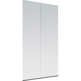 Insektenschutz-Vorhang Windhager "Basic aus UV-best&auml;ndigem Polyestergewebe, Fliegengitter T&uuml;r Vorhang", wei&szlig; (rahmen: anthrazit gewebe: anthrazit), B:100cm H:210cm, Insektenschutzgitter, Lamellenvorhang f&uuml;r T&uuml;ren, 100 x 210 cm, anthrazit, ohne bohren
