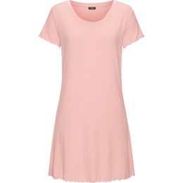 Vivance Dreams Damen Nachthemd apricot Gr&ouml;&szlig;e 36/38
