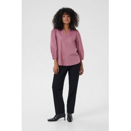 Kaffe Langarm-Bluse KAluise Langarm-Bluse Regular fit purple