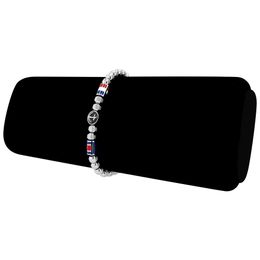 Adelia&acute;s Gliederarmband ADELIA&acute;S "Armband &ndash; Kugelarmband aus Edelstahl 18,5 cm", silber (wei&szlig;), Armb&auml;nder, Damen, 18cm, Edelstahl, Gliederarmband, Ein stilvolles Geschenk f&uuml;r besondere Momente