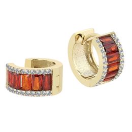 Adelia&acute;s Klappcreolen ADELIA&acute;S "Ohrringe &ndash; Klappcreole aus 333 Gold mit Zirkonia", Damen, Gr. Damen, gold, Ohrringe Klappcreolen, Zum Verschenken &ndash; passend f&uuml;r viele Anl&auml;sse