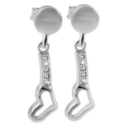Adelia&acute;s Kettenanh&auml;nger ADELIA&acute;S "Anh&auml;nger &ndash; Anh&auml;nger aus 925 Silber mit Zirkonia", silber, Schmuckanh&auml;nger, Damen, Silber 925 (Sterlingsilber), Kettenanh&auml;nger, Ein stilvolles Geschenk f&uuml;r besondere Momente