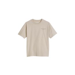 Marc O'Polo T-Shirt MARC O'POLO "mit Logo-R&uuml;ckenprint", Jungen, Gr. 152, gray silk, Obermaterial: 100% Baumwolle, unifarben, regular fit, Rundhals, normaler Saum, Shirts T-Shirt