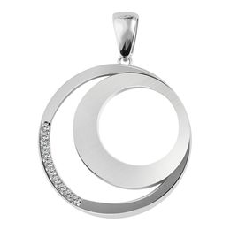 Adelia&acute;s Kettenanh&auml;nger ADELIA&acute;S "Anh&auml;nger aus 925 Silber mit Zirkonia", gelb, Schmuckanh&auml;nger, Damen, Silber 925 (Sterlingsilber), Kettenanh&auml;nger, Zum Verschenken an Menschen, die Ihnen am Herzen liegen