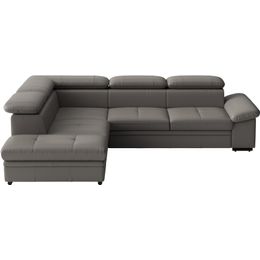 Sit & More Ecksofa SIT & MORE "Viola", beige (mocca), B:249cm H:73cm T:226cm, Sofas, Ecksofa, optional mit Bettfunktion