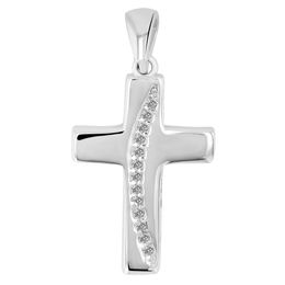 Adelia&acute;s Kettenanh&auml;nger ADELIA&acute;S "Anh&auml;nger &ndash; Kreuz Kreuzanh&auml;nger aus 925 Silber", silber, Schmuckanh&auml;nger, Damen, Silber 925 (Sterlingsilber), Kettenanh&auml;nger, Ideal als Geschenk f&uuml;r besondere Anl&auml;sse