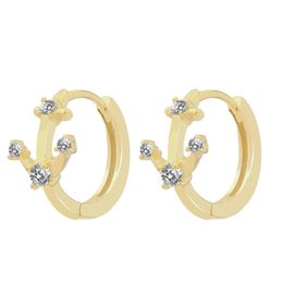 Adelia&acute;s Klappcreolen ADELIA&acute;S "Ohrringe &ndash; Klappcreole aus 925 Silber", Damen, Gr. Damen, Silber 925 (Sterlingsilber), gold, Ohrringe Klappcreolen, Zum Verschenken &ndash; ideal zum Jubil&auml;um