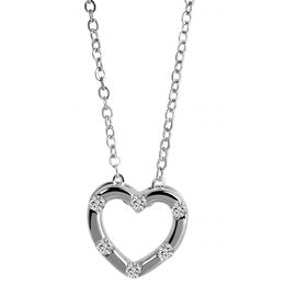Adelia&acute;s Kette mit Anh&auml;nger ADELIA&acute;S, silber (silber, herz), Halsketten, Damen, unbekannt, Silber 925 (Sterlingsilber)