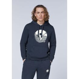 Hoodie Chiemsee, Herren, Gr. S (44/46), night sky, 88% Baumwolle, 12% Polyester, Sweatshirts Hoodie