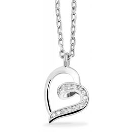 Adelia&acute;s Kette mit Anh&auml;nger ADELIA&acute;S, silber (silber, herz), Halsketten, Damen, unbekannt, Silber 925 (Sterlingsilber)