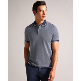 Ted Baker Affric Mens Navy/White Geo Polo Shirt