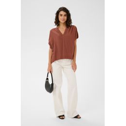 Kaffe Kurzarm-Bluse KAgina Kurzarm-Bluse Loose fit