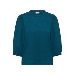 Kaffe Langarm-Bluse KAkatrine Regular fit blue